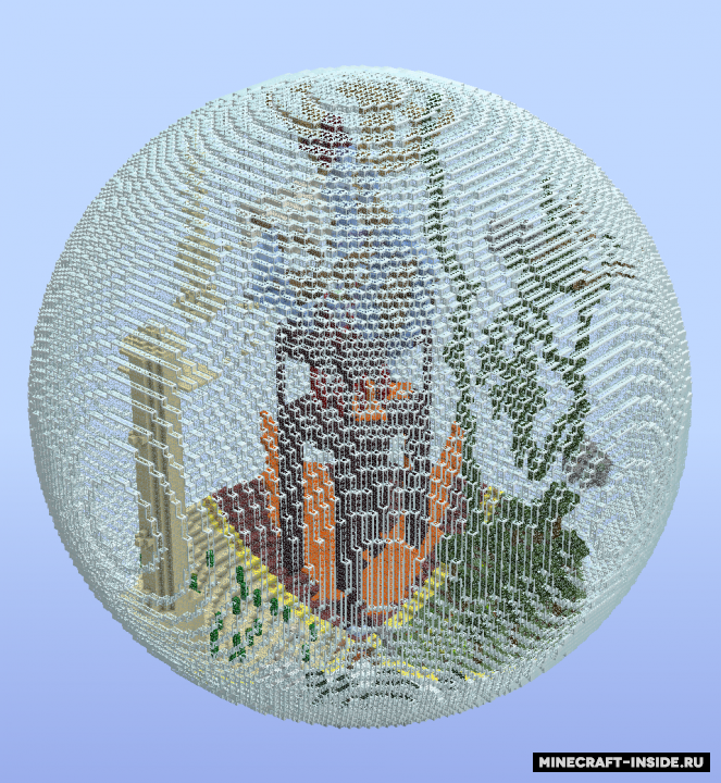 Biome Sphere Parkour [1.12.2] / Карты для Майнкрафт / Minecraft Inside