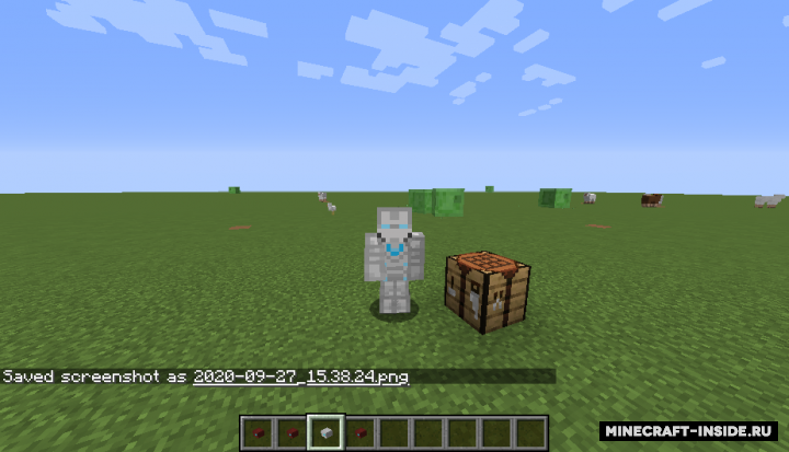 Datapack: Iron Man [1.15.2] / Дата-паки для Майнкрафт / Minecraft Inside